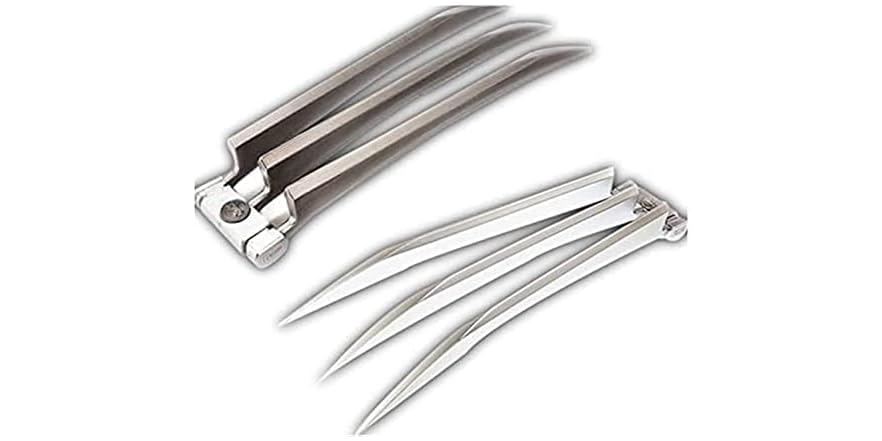 Props One Pair Wolverine Claws, ABS Plastic