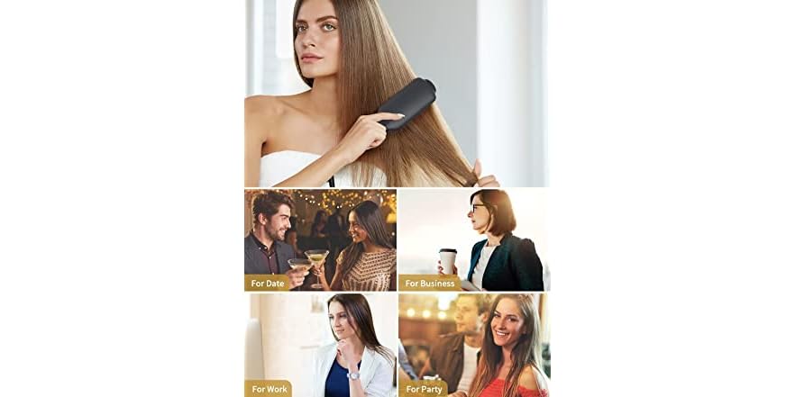 LANDOT Hair Straightener Brush