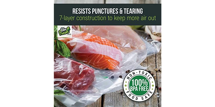Vac Fresh Food Vacuum Seal Rolls (15" x 50', 2 Rolls)