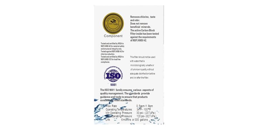 Whirlpool 4396508, 4396510 Compatible Water Filter