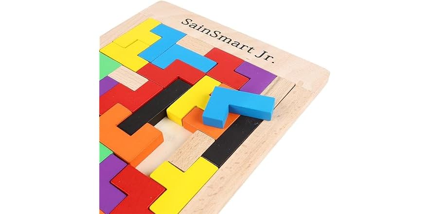 SainSmart Jr. Wooden Tangram Puzzle