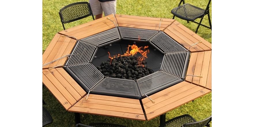 JAG Grills Eight-Seater Grilling Table
