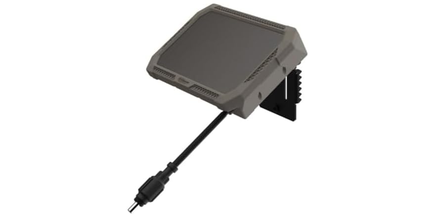 Durable Sol-Pak Solar Battery Pack, 12V
