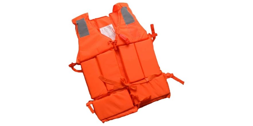 Professional Adult Life Jacket with Whistle