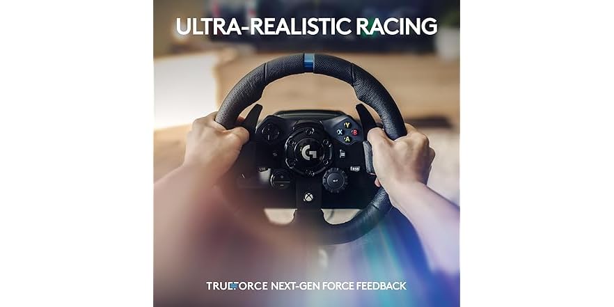 Logitech G923 Racing Wheel and Pedals