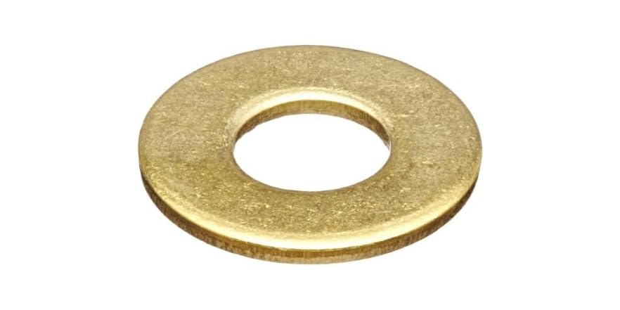 Small Parts Brass Flat Washer