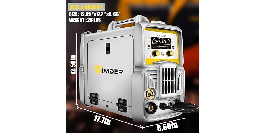 S SIMDER MIG Welder 5 in 1
