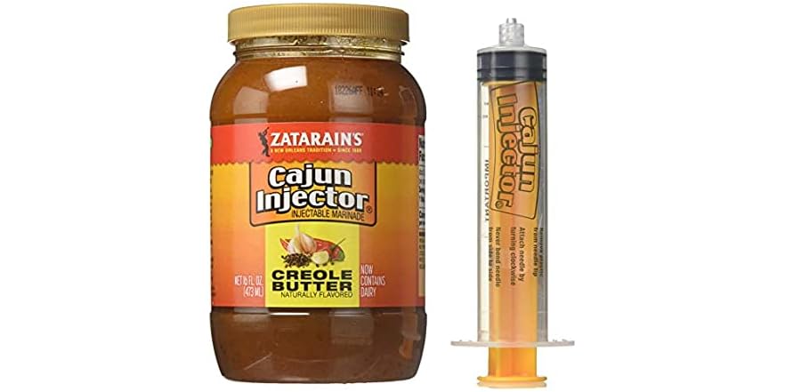 Zatarain's Cajun Injectors Creole Butter Recipe Injectable Marinade