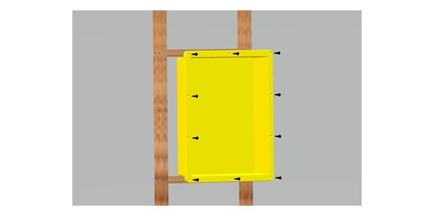 Bathroom Square Tile Shower Niche