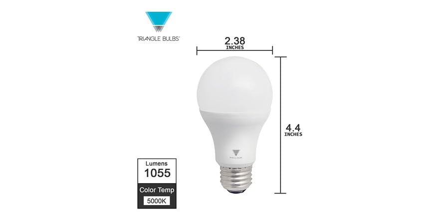 Triangle Bulbs LED 10 Pack
