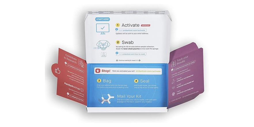 Embark Veterinary Dog DNA Test Kit