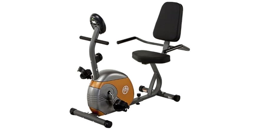 Marcy Recumbent Exercise Bike with Resistance