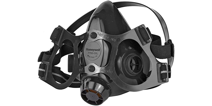 North Safety Half Mask Respirators, Medium