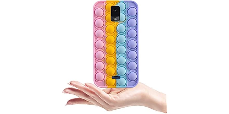 Fidget Toys Pop Phone Case for Blu View 3