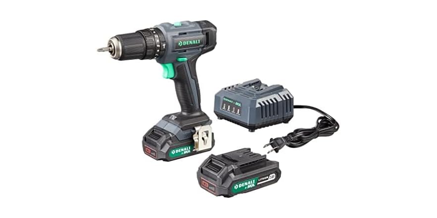 Denali by SKIL 20V Cordless Hammer Drill Kit