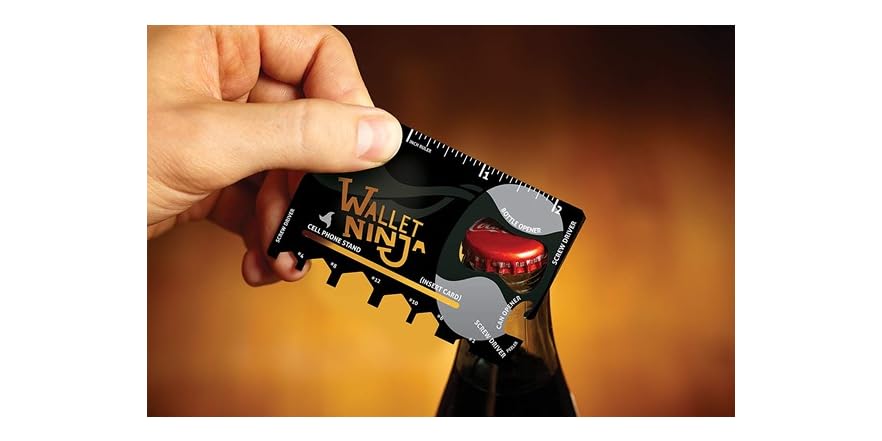 Wallet Ninja Credit Card Sized Multi-Tool