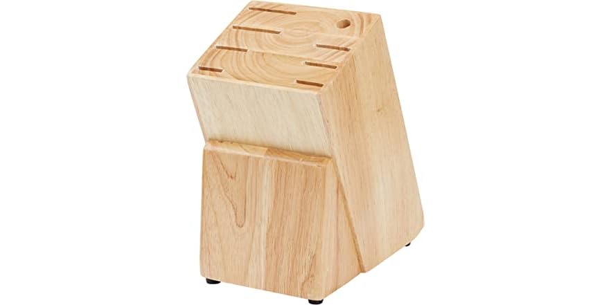 Amazon Basics 9-Piece Premium Knife Block Set