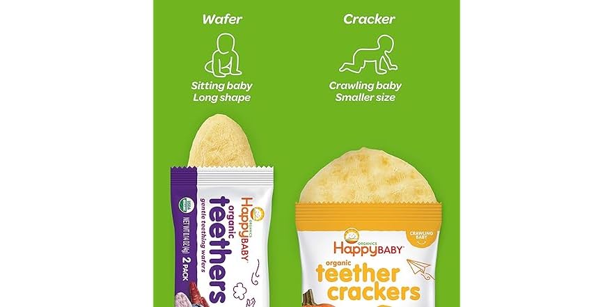 Happy Family Baby Gentle Teethers 12ct