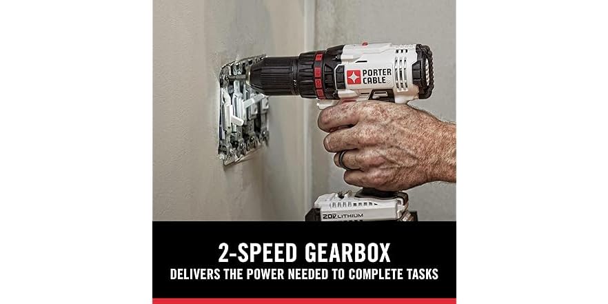 PORTER CABLE 20V MAX Drill & Impact Combo Kit