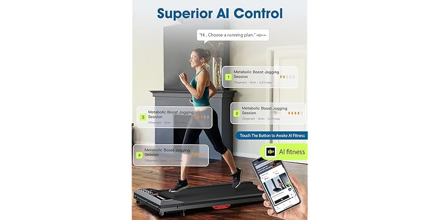 COZYINN Under Desk Treadmill 10% Incline