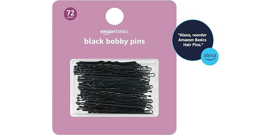 Amazon Basics Bobby Pins in Case