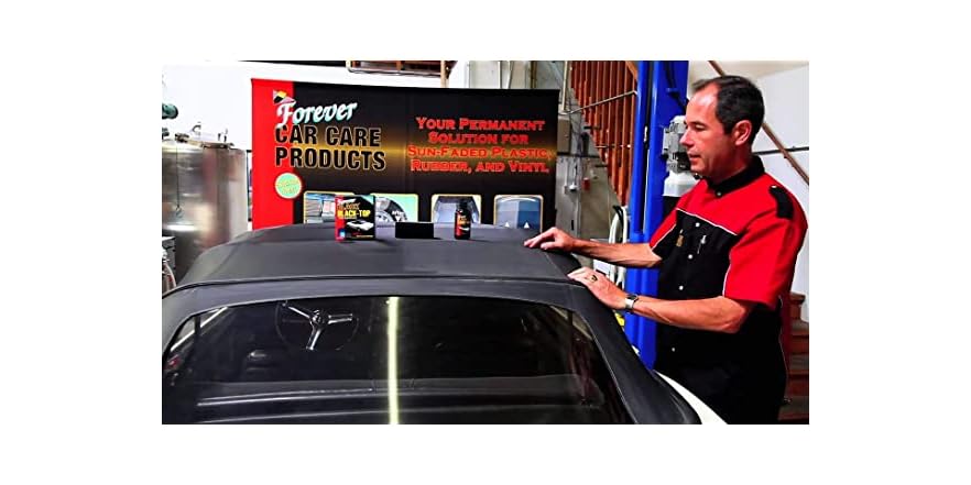 Black Convertible Top Dye