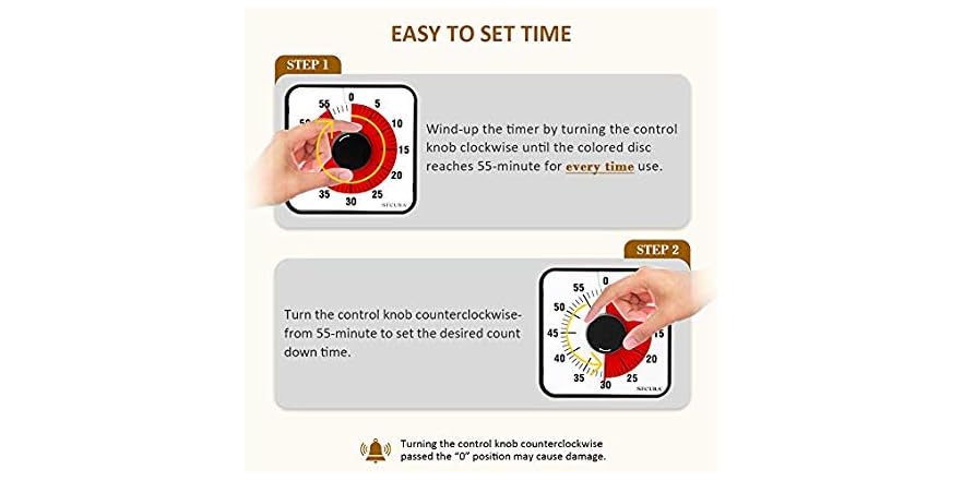 Secura Kitchen Timer