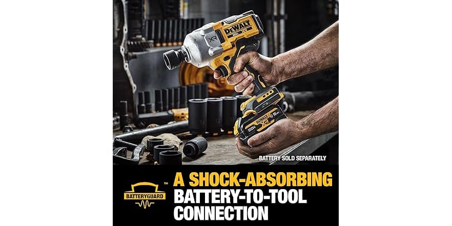DeWALT DCF961B 20V MAX Cordless 1/2in Impact Wrench