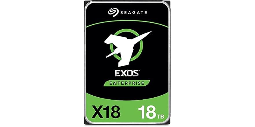 Seagate 18TB HDD Exos X18 7200 RPM