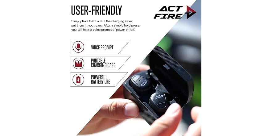 ACT FIRES Standard Ear Protection Ear Plugs