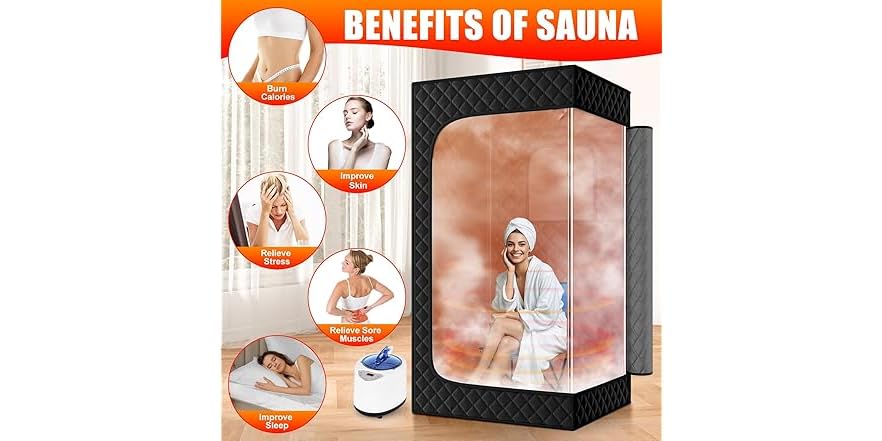 X-Vcak Portable Steam Sauna Box