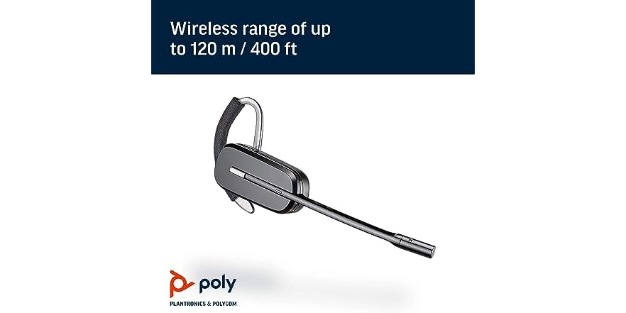 Plantronics CS540 Wireless DECT Headset (Open Box)