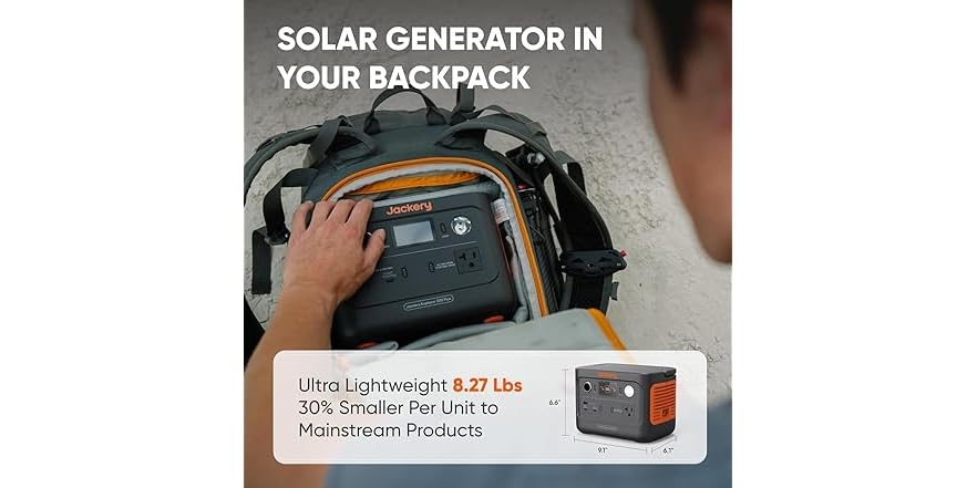 Jackery Explorer 300 PlusPortable Power Station (Open Box)