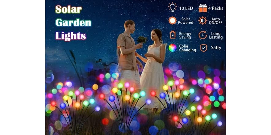 4-PK Firefly Lights with Flexible Wires