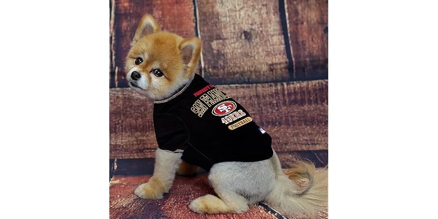 Pets First 49ers Dog T-Shirt