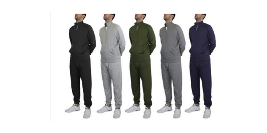 Mens 2PC Performance Classic Jogger Set