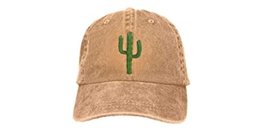Denim Arizona Saguaro Cactus Hat