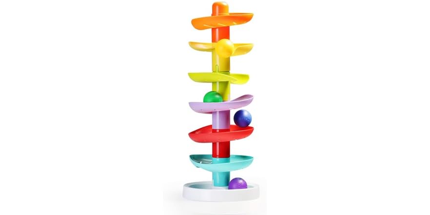 infunbebe Ball Drop Tower with 7 Balls