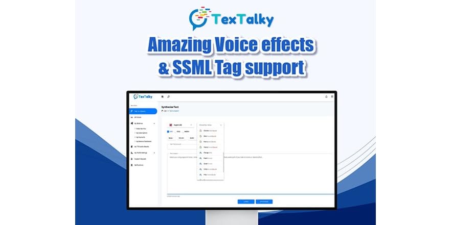 TexTalky AI Text-to-Speech: Lifetime Subscription