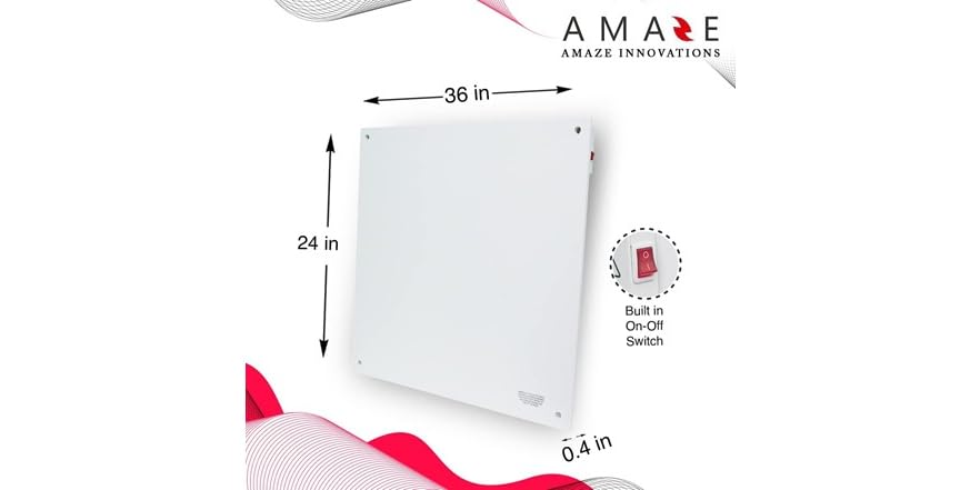 Amaze SOLO 400Watt-Wall Mount Room Space Heater
