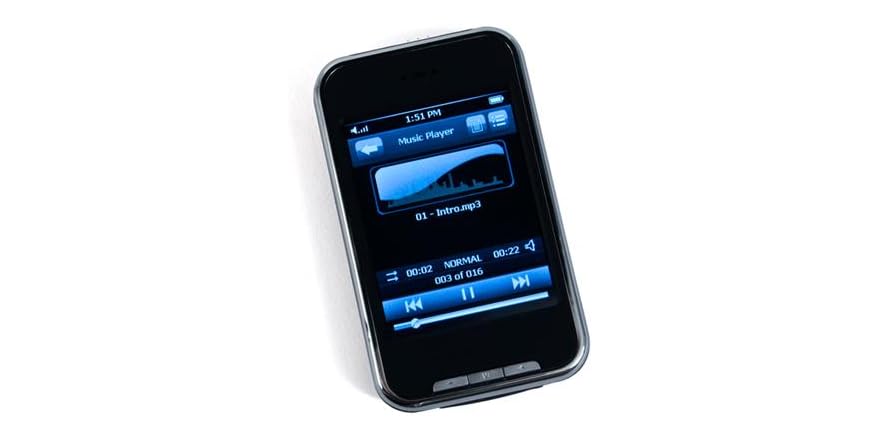 V-Touch 8GB Touch Screen Media Player with Bonus Headphones