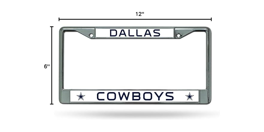 NFL Dallas Cowboys License Plate