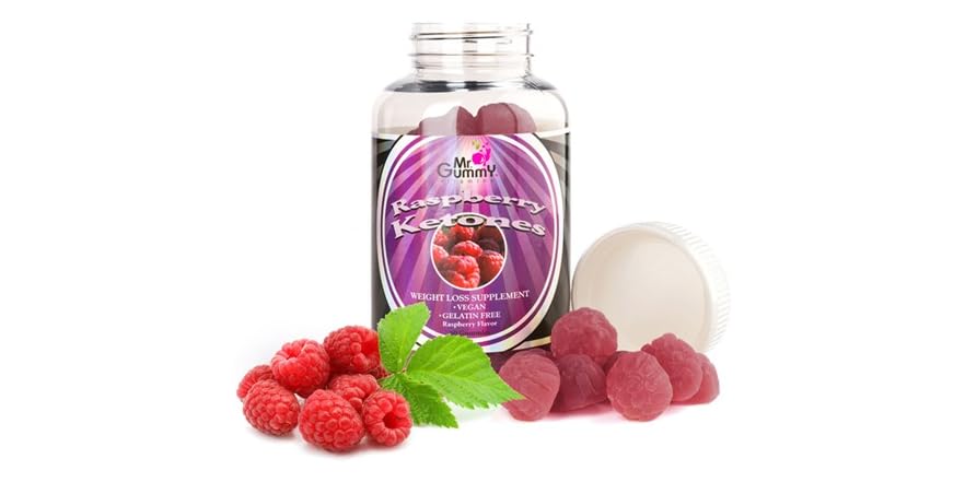 Mr. Gummy Raspberry Ketones - 60 Count