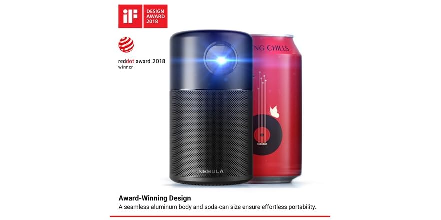 Nebula, by Anker, Capsule Projector (Open Box)