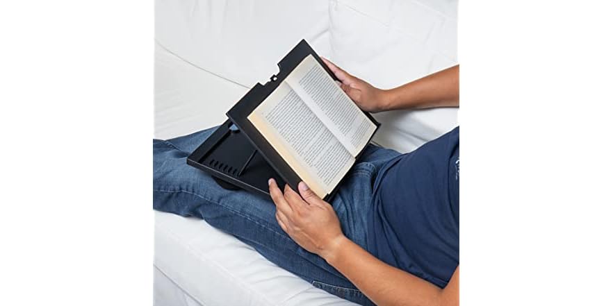 Mind Reader 8 Position Lap Top Desk, Black 945052