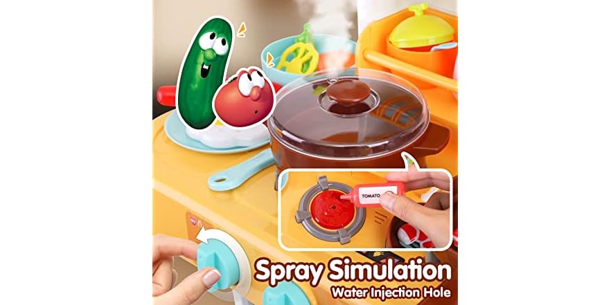 VeggieTales Kids Kitchen Playset