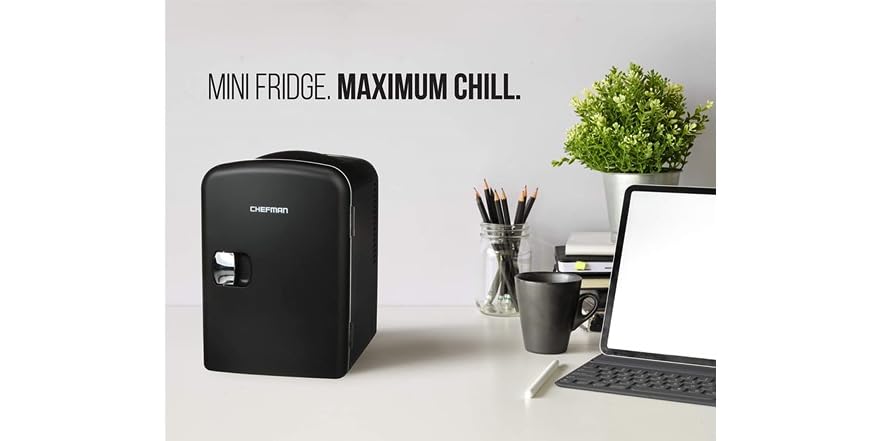 Chefman Mini Portable Fridge