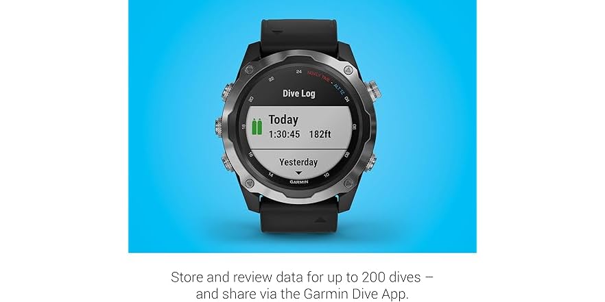 (NEW) Garmin Descent Mk2 Watch-Style Dive Computer