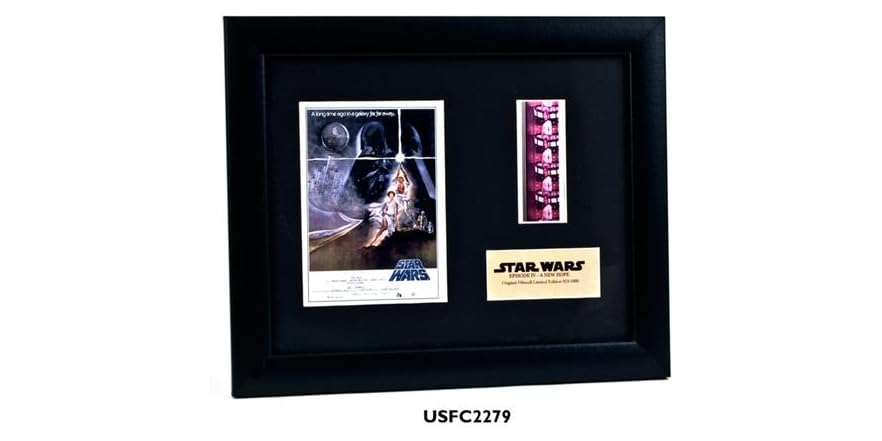 Framed Star Wars Film Cells