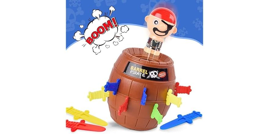 Pirate Popup Montessori Family Game